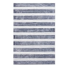 Striped Washable Rug, 4x6 | Pottery Barn Teen