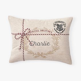 Harry Potter™ Hedwig™ Post Letter Personalized Pillow Cover | Pottery ...