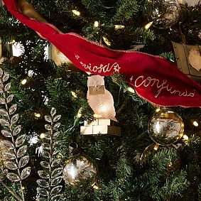 Harry Potter™ Light-Up Perched Hedwig™ Ornament | Pottery Barn Teen