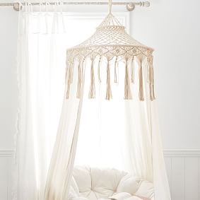 Macrame Canopy | Pottery Barn Teen