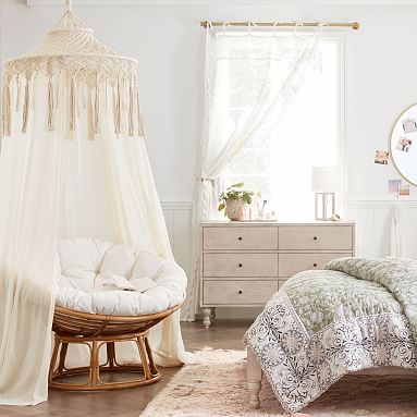 Macrame Canopy | Pottery Barn Teen