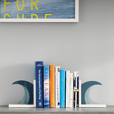 Wave Bookends | Pottery Barn Teen