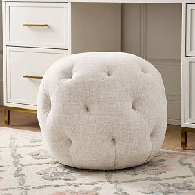 Claire Vanity Stool | Pottery Barn Teen