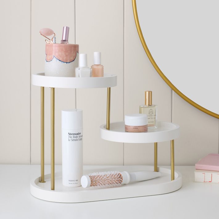 Glam Two-Tier Stand | Pottery Barn Teen