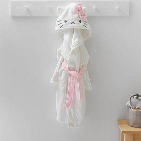 Hello Kitty® Critter Hooded Robe | Pottery Barn Teen