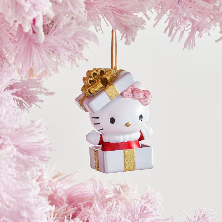 Hello Kitty® Present Ornament | Pottery Barn Teen