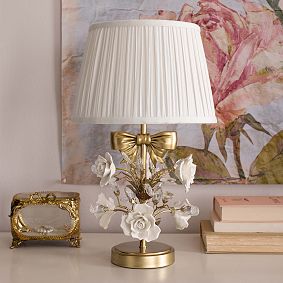 LoveShackFancy Bouquet Table Lamp | Pottery Barn Teen