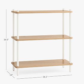 Two-Tone Bookshelf (31.5") | Pottery Barn Teen