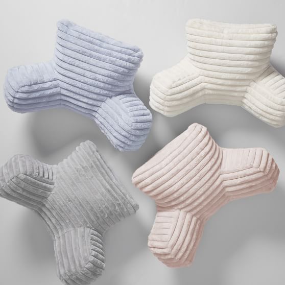 Channel Faux-Fur Backrest Pillow Cover | Pottery Barn Teen