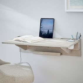 Small folding wall desk store