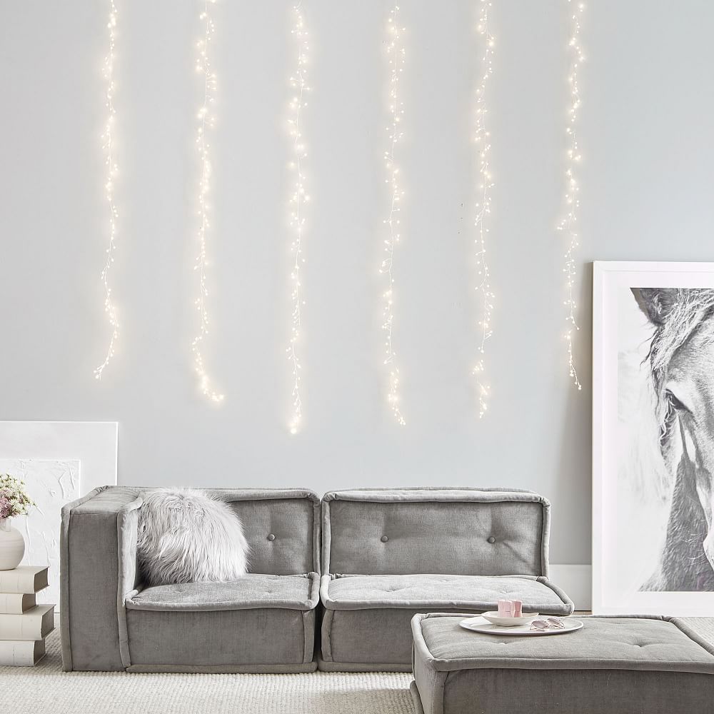 Waterfall String Lights For Bedroom | Pottery Barn Teen