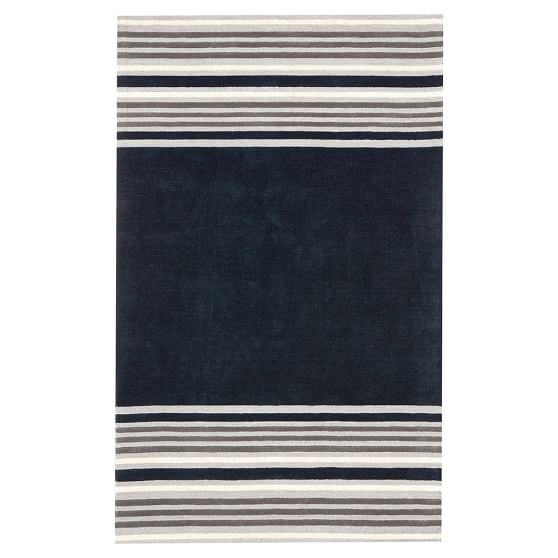Wyatt Stripe Rug - Sale | Pottery Barn Teen