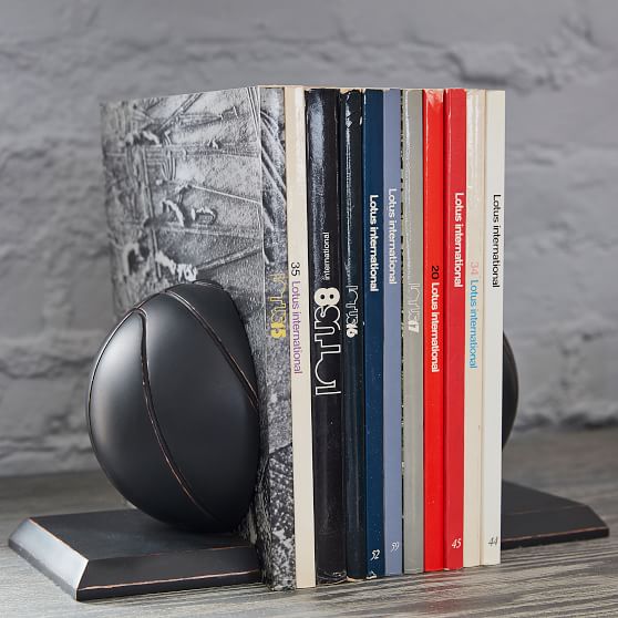 Basketball Bookends, Set of 2 | Pottery Barn Teen