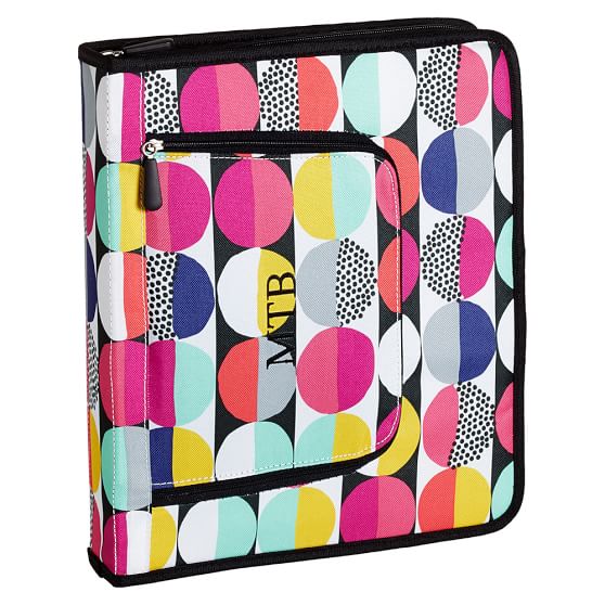 Gear-Up Graphic Multi Dots Homework Holder - Sale | Pottery Barn Teen
