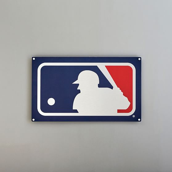 MLB Metal Sign | Wall Decor | Pottery Barn Teen