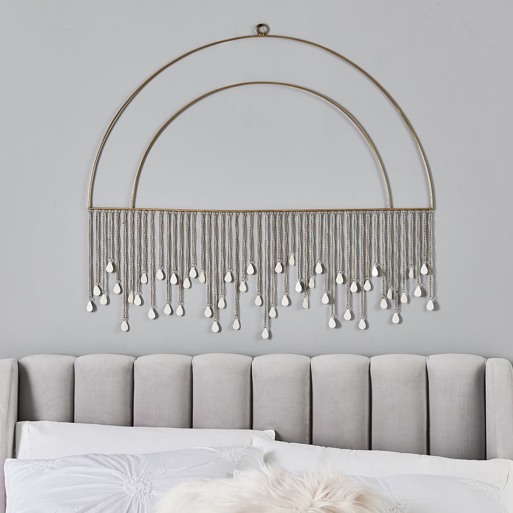 Metallic Chain Wall Hanging | Wall Decor | Pottery Barn Teen