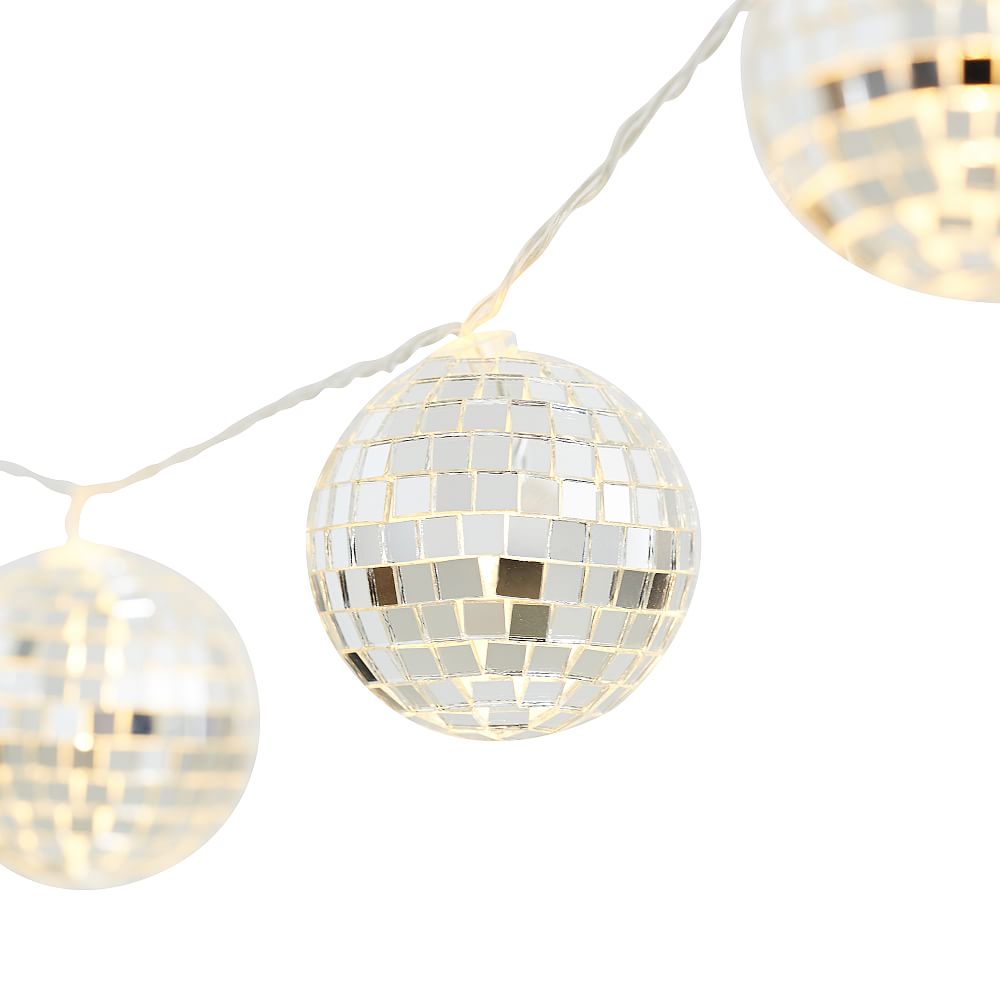 Disco Ball String Lights For Bedroom | Pottery Barn Teen
