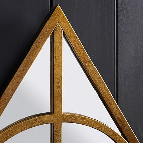 HARRY POTTER™ DEATHLY HALLOWS™ Decorative Mirror | Pottery Barn Teen