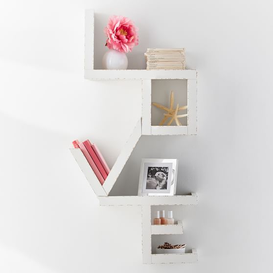 Love Floating Shelf | Pottery Barn Teen