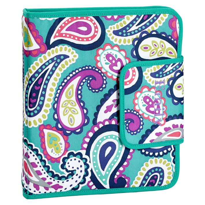 Pool Paisley Binder For School | Clearance | Pottery Barn Teen