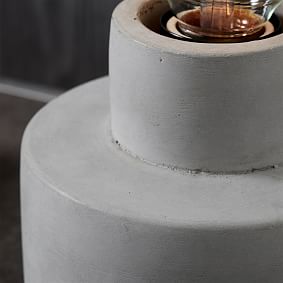 Cement Base Table Lamp - Sale | Pottery Barn Teen
