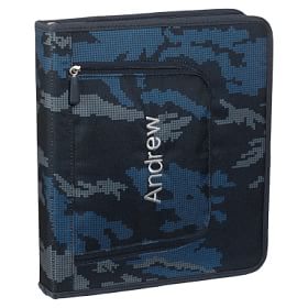 Gear-Up Navy Digi Camo Homework Holder - Sale | Pottery Barn Teen
