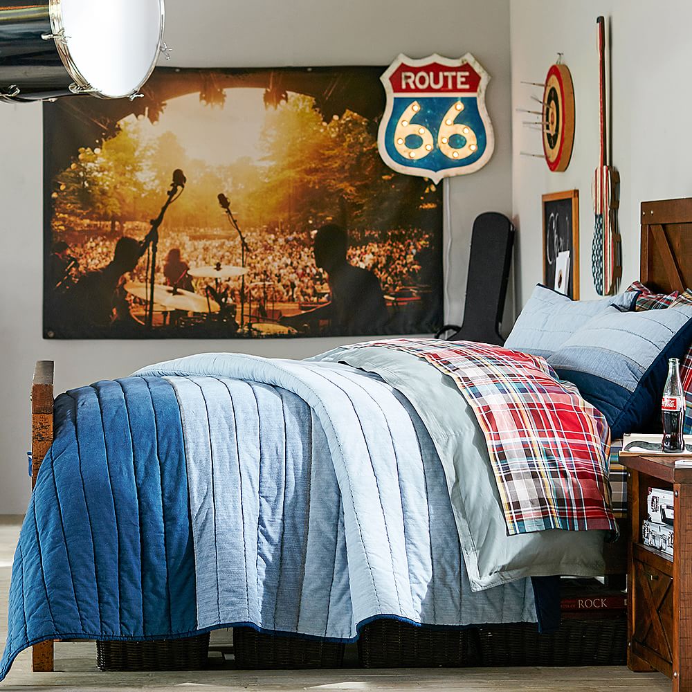 Nashville Concert Wall Mural | Teen Decor Sale | Pottery Barn Teen