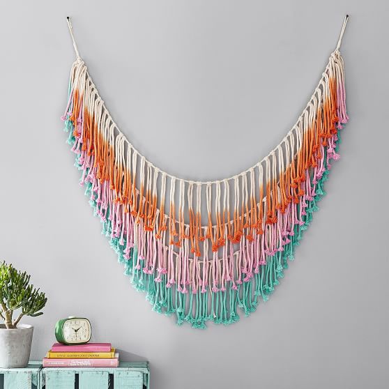 Ombre Rope Wall Hanging | Wall Decor | Pottery Barn Teen
