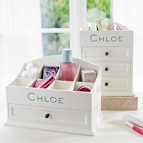 Hannah Beauty Tower + Sectional | Makeup Organizers | Pottery Barn Teen