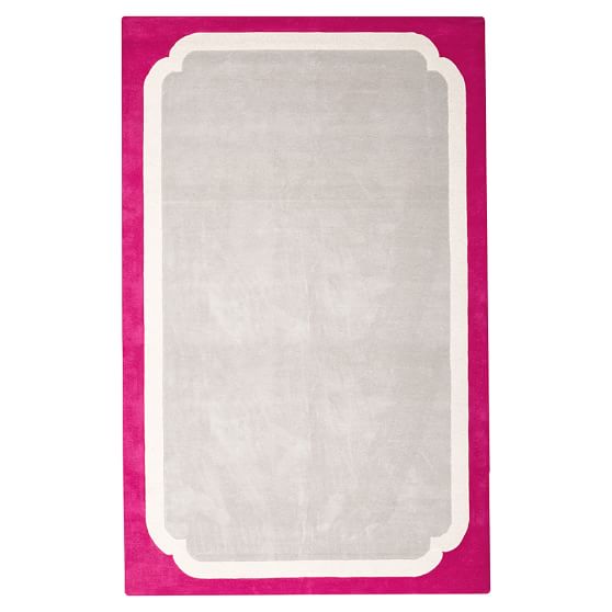 Color Pop Border Rug | Teen Rug | Pottery Barn Teen