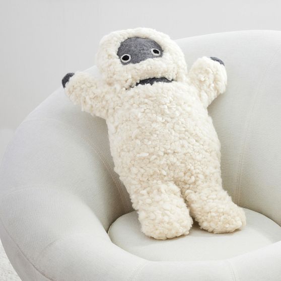 Felted Yeti Pillow | Pottery Barn Teen