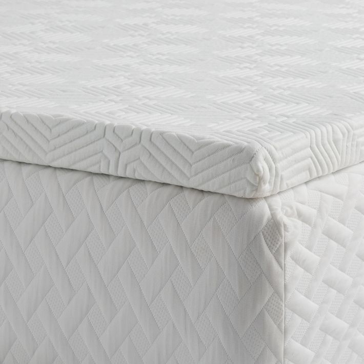 Lucid Dream Covered Gel Memory Foam Mattress Topper 2in King