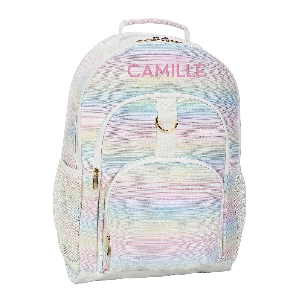 Gear-Up Metallic Ombre Stripes Backpack | Pottery Barn Teen