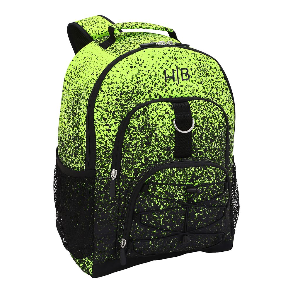 Gear-Up Spray Ombre Neon Yellow Backpacks | Pottery Barn Teen