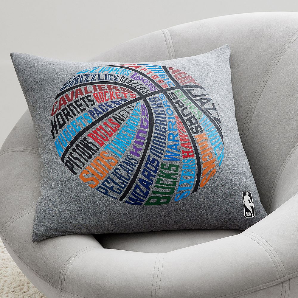 Sports League All Team NBA Pillow Cover | Pottery Barn Teen