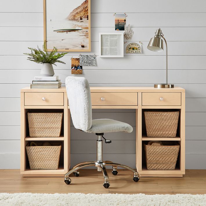 Keaton Storage Desk 56 Pottery Barn Teen