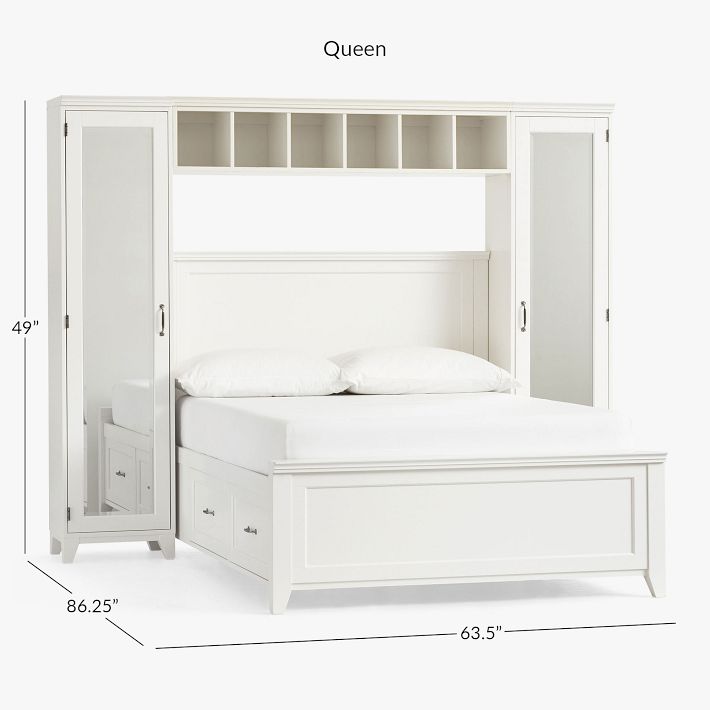 Vanity and bed set store