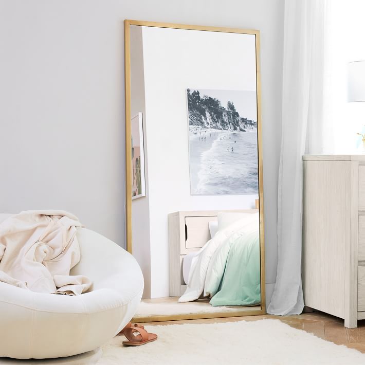 Oversized Floor Mirror 30 x60 Pottery Barn Teen