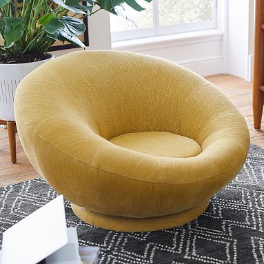 West elm round chair store