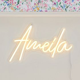 Create Your Own - Neon Theo LED Wall Light | Pottery Barn Teen