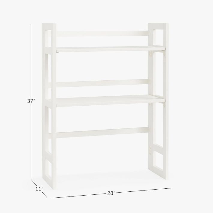 Foldable desk hutch store