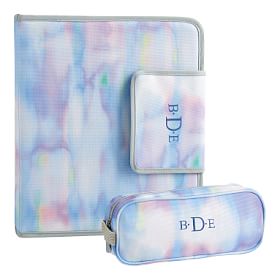 Gear-Up Watercolor Dream Cool Homework Folder & Pencil Case Bundle, Set ...