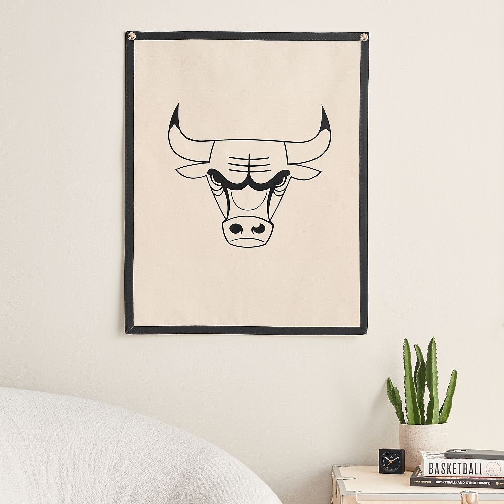 NBA Canvas Flag | Pottery Barn Teen