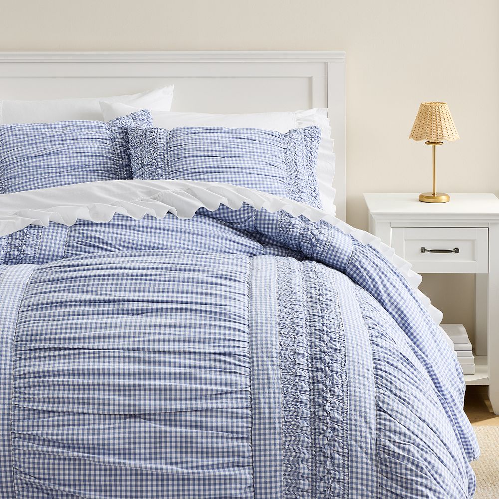 Nantucket Gingham Quilt | Pottery Barn Teen