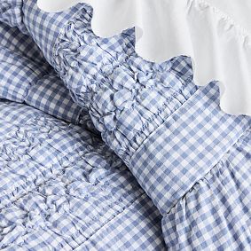Nantucket Gingham Quilt | Pottery Barn Teen