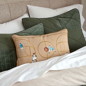 Heritage Basketball Pillow | Pottery Barn Teen