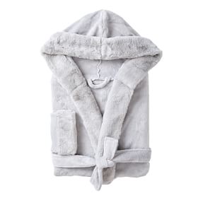 Faux-Bunny Fur Trim Robe | Pottery Barn Teen