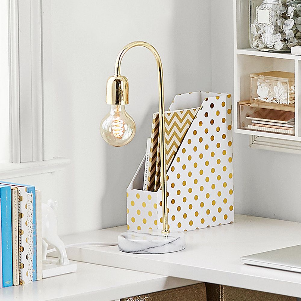 Marble Base Task Lamp | Teen Lamp | Pottery Barn Teen