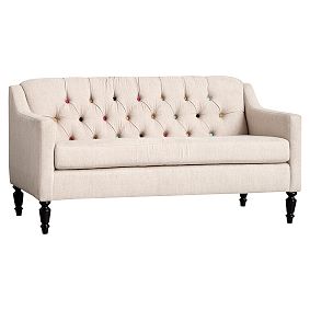 Tufted Sofette (57") | Teen Sofas | Pottery Barn Teen