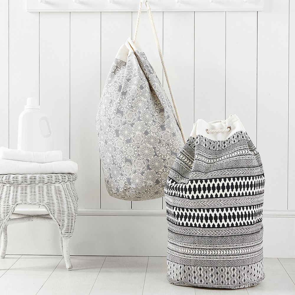 Boho Canvas Hamper - Sale | Pottery Barn Teen